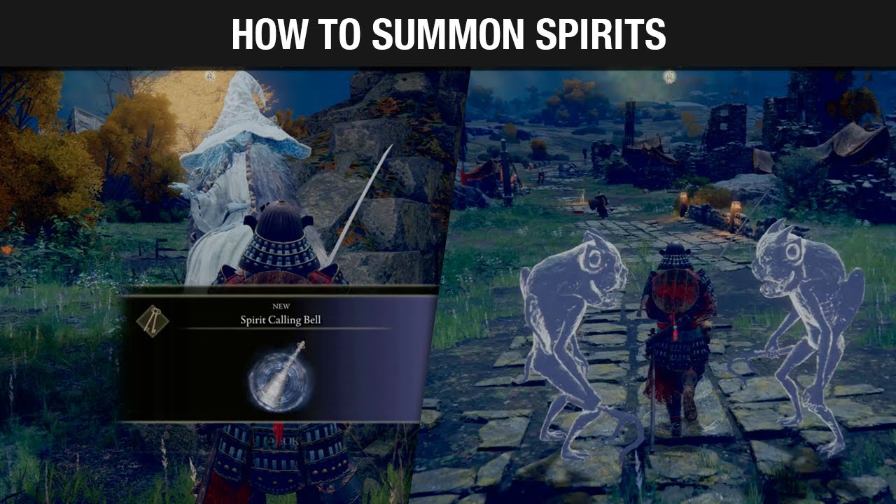 How to summon spirits in Elden Ring (Spirit Calling Bell location ...