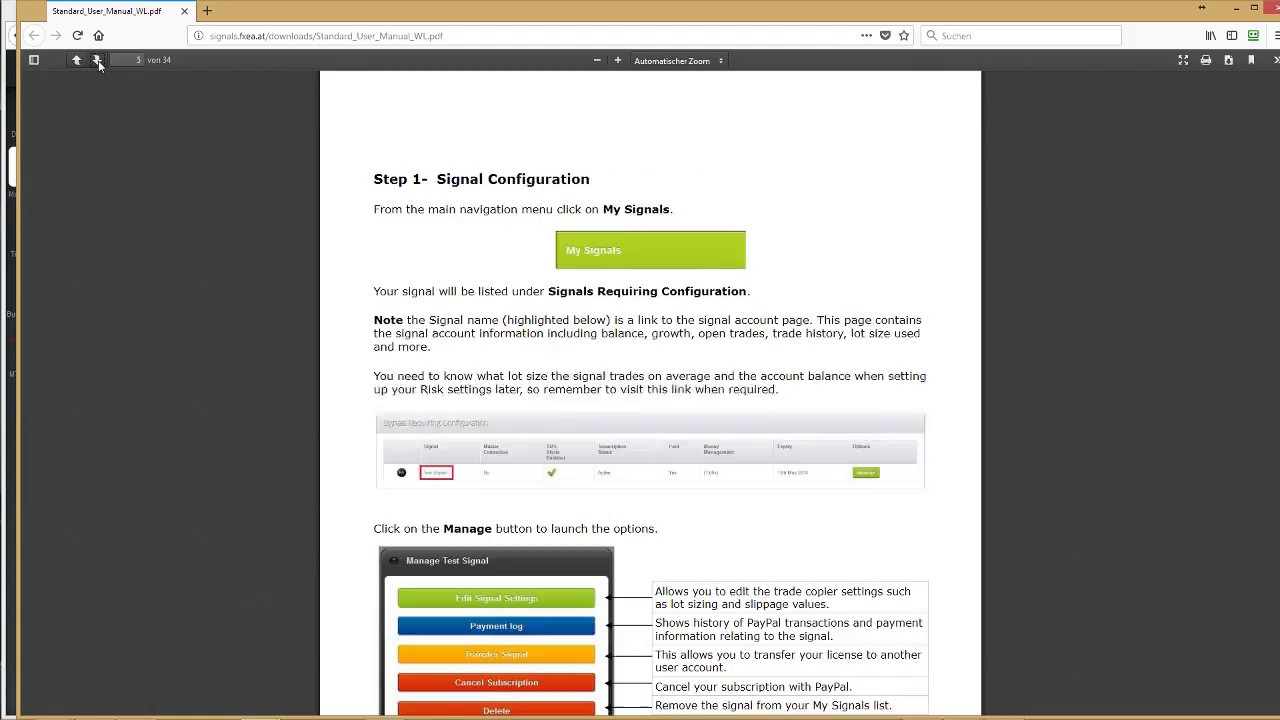 FXEA Abo buchen und Simpletrader einrichten - YouTube