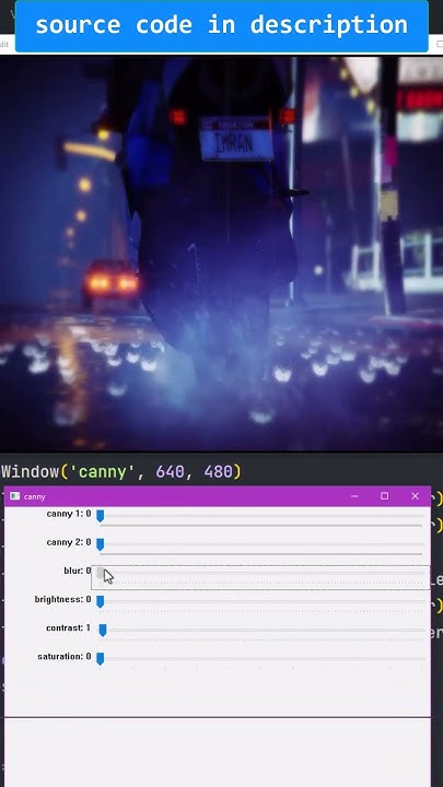Video Editor in Python OpenCV #shorts #python #programming #technology ...