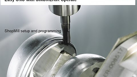 Siemens 828D Mill Programming - YouTube