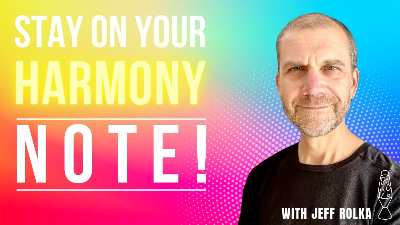 How to Sing Harmonies - Stay on Your Note - YouTube
