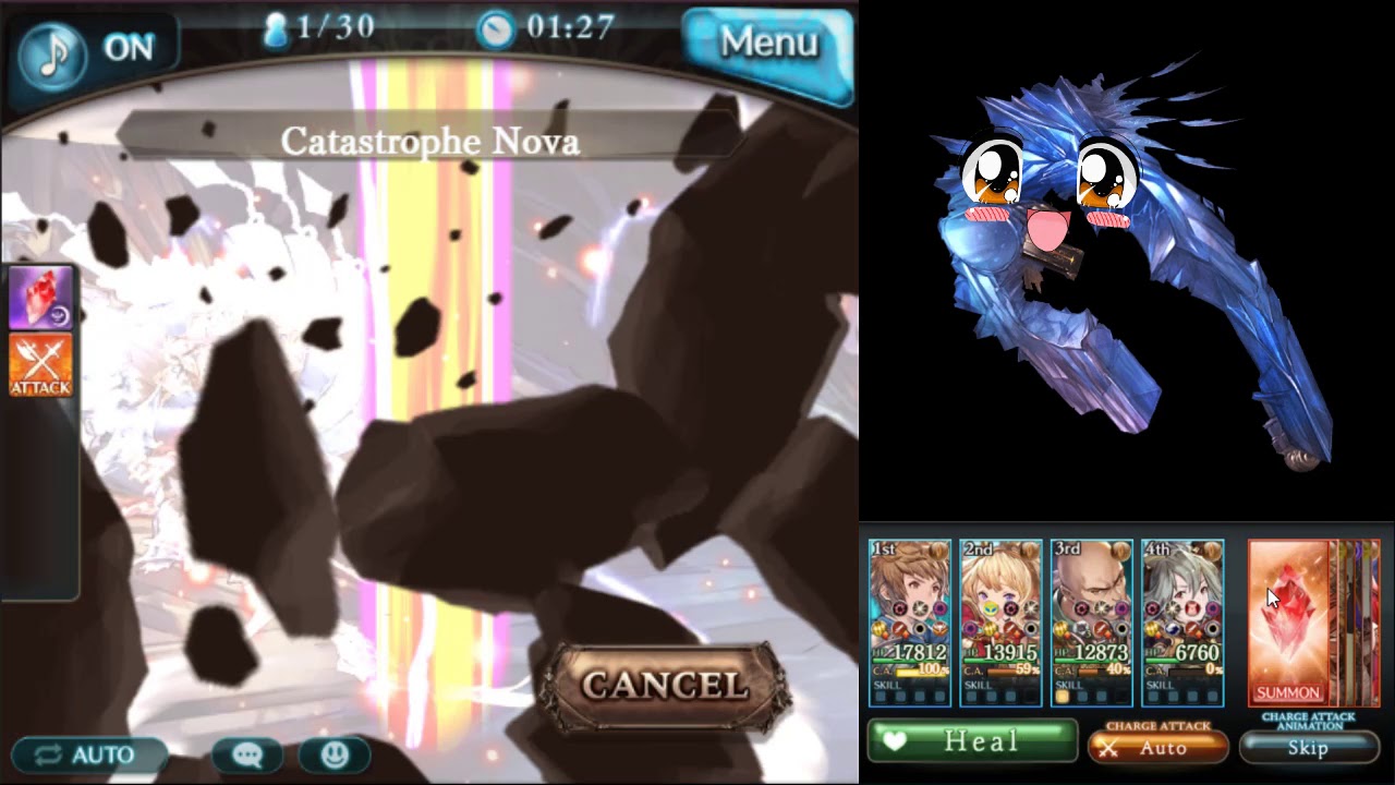 Granblue Fantasy - LV100 Macula Marius マキュラ・マリウス Solo - YouTube