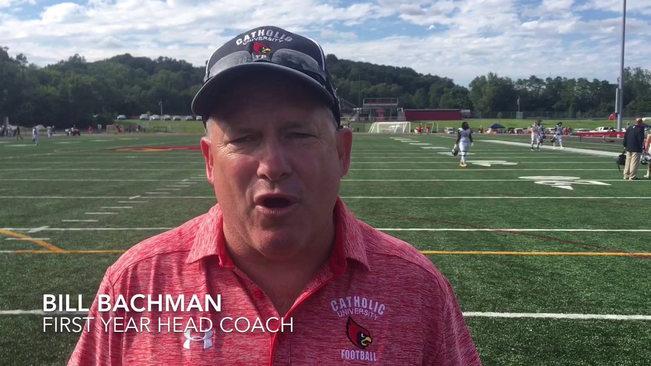 CUA Football Comeback! Post game Interviews - YouTube