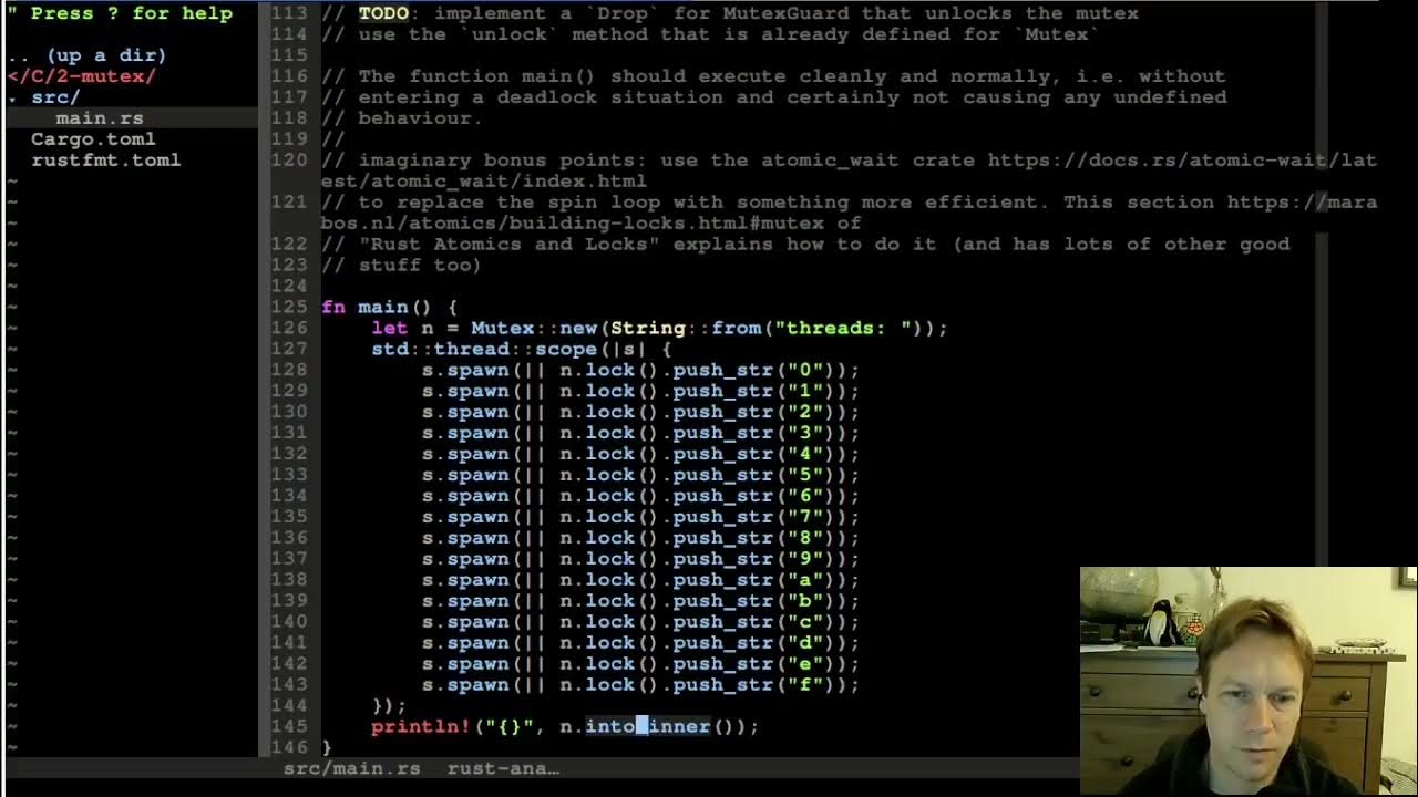 Rust 101 - 27: Exercises for module C (q2) - YouTube