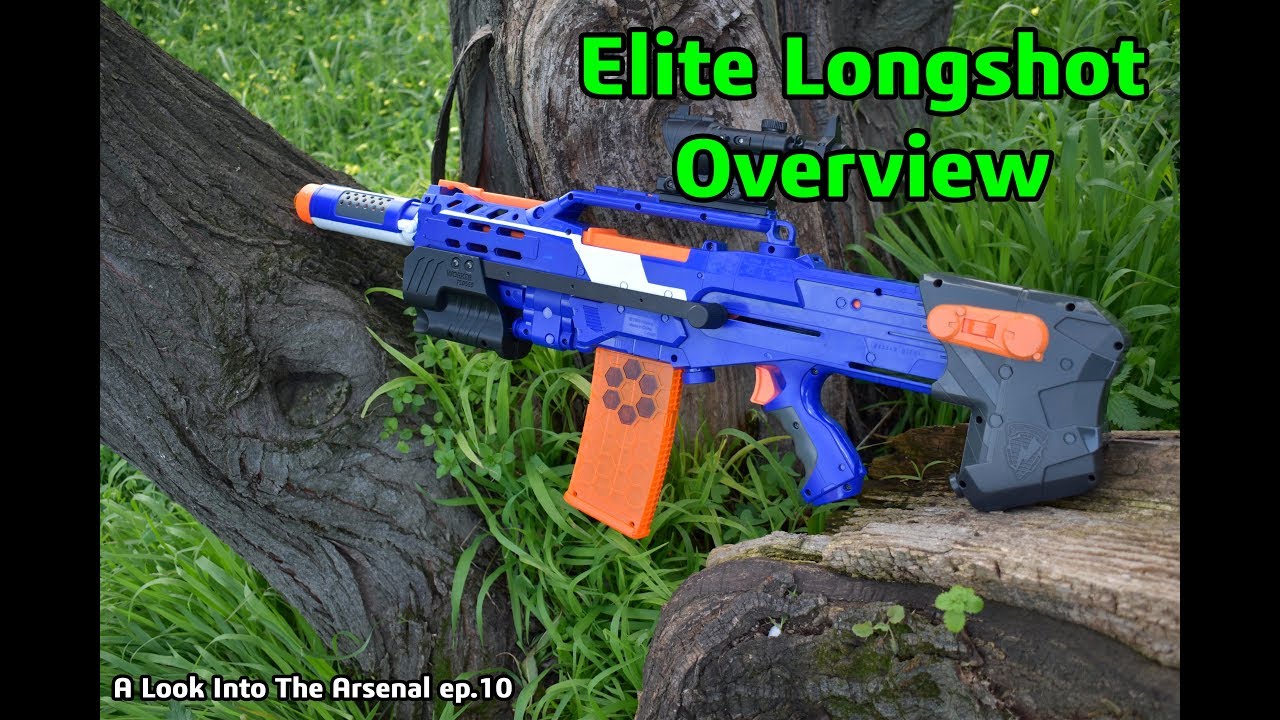 Nerf Elite Longshot Overview - YouTube