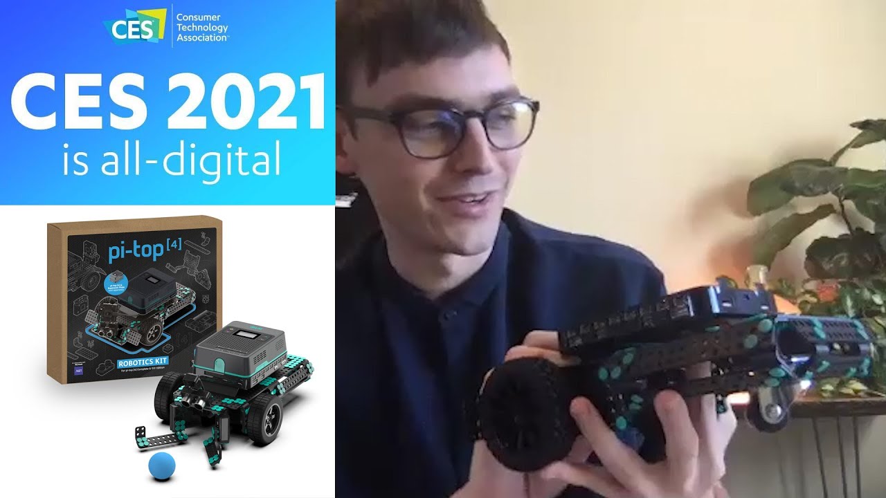 CES Pi-Top Robotics Kit Interview - YouTube