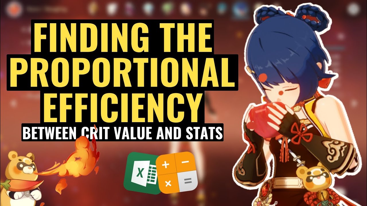 CLAVIO - How to Find Proportional Efficiency Between Crit Value and ...