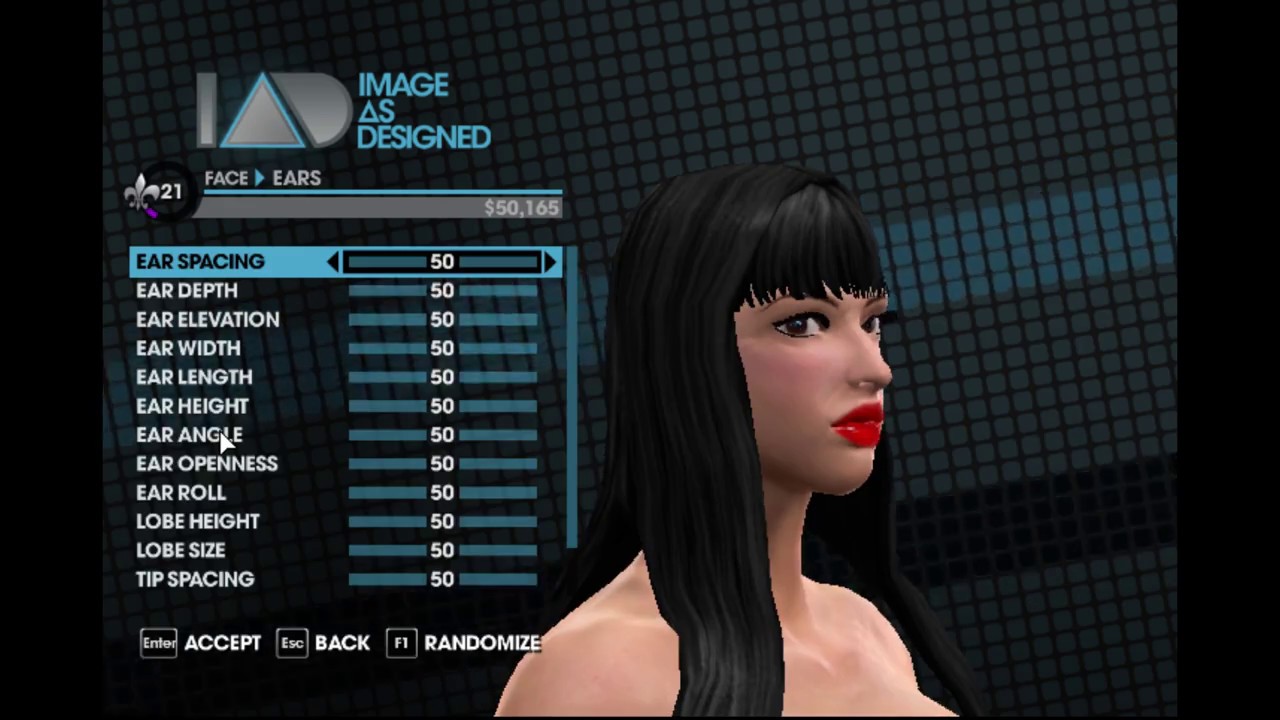 Saints Row 3 Female Character Creation Youtube