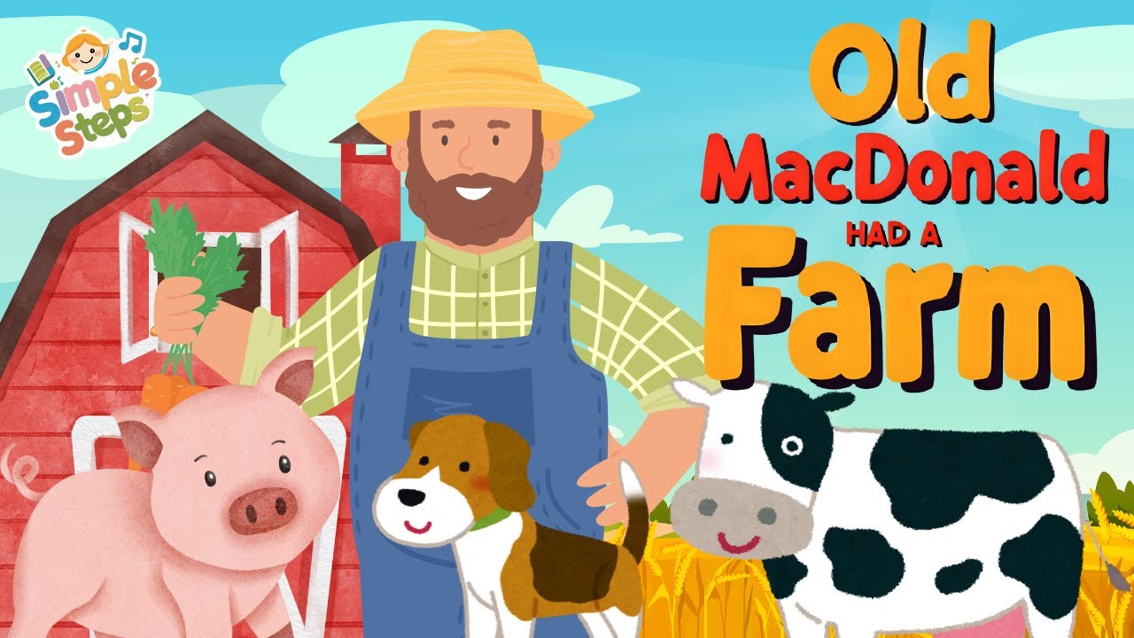 Old MacDonald Had a Farm - 2D Animated Sing-Along - YouTube