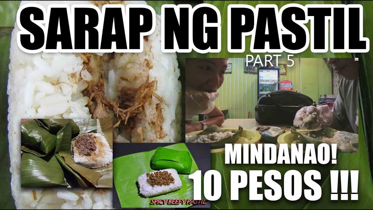 PASTIL | FAMOUS FOOD IN GenSan! 10 pesos lang, ULAM AT KANIN NA! may ...