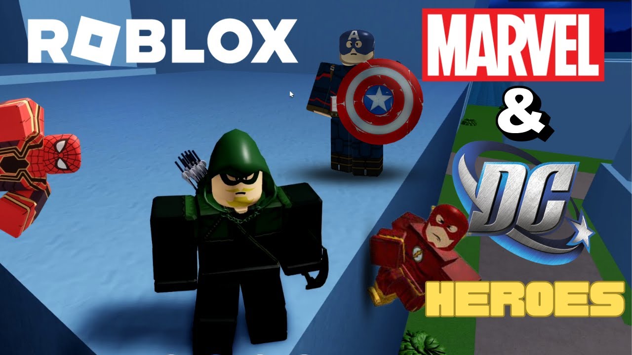 Roblox - Marvel and DC Heroes - YouTube