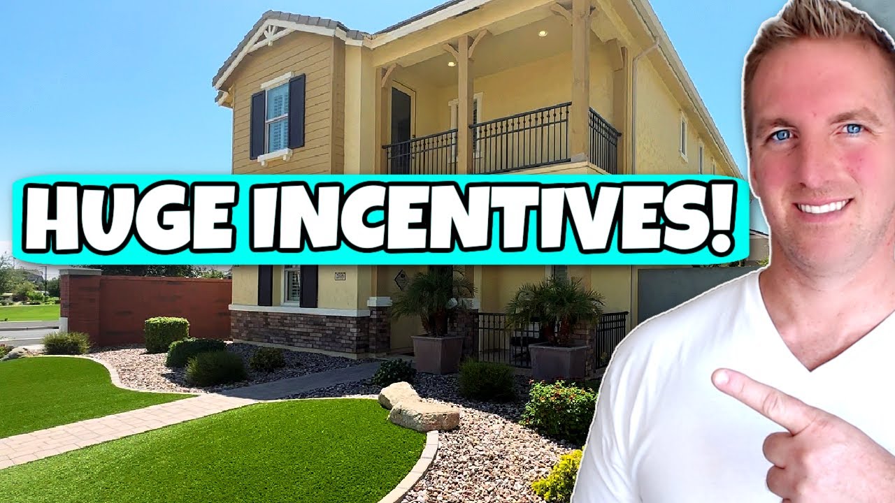 INSIDE New Construction Model Homes FOR SALE in Gilbert, AZ - YouTube