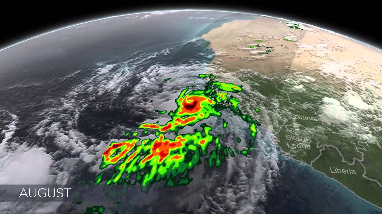 Global Precipitation Measurement Satellite - One Year of Storms - HD ...