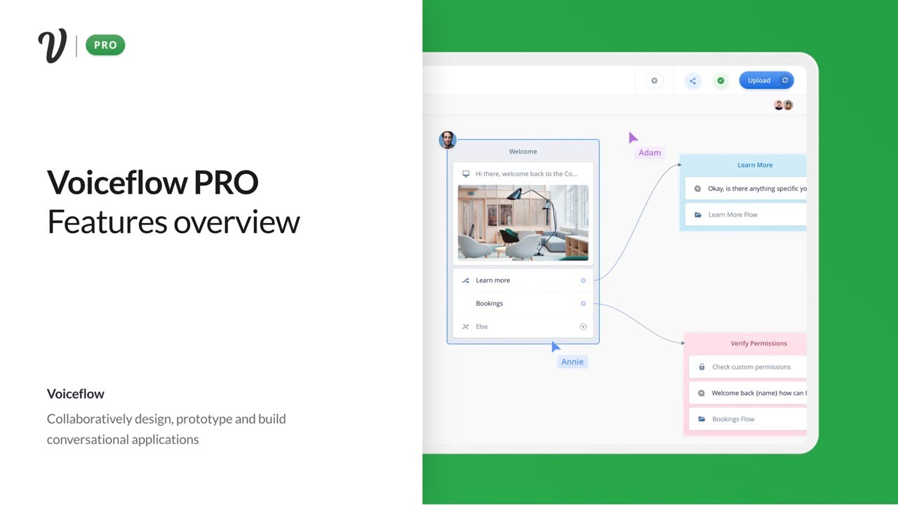 Voiceflow PRO Demo: Features overview - YouTube