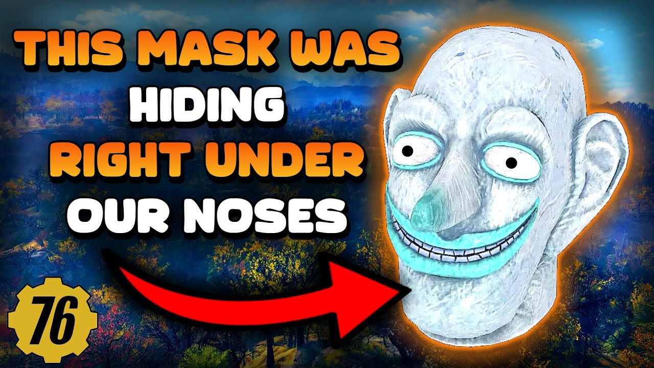 Fallout 76 | A Free Fasnacht Mask Spawn | The Man Mask Location (2024 ...