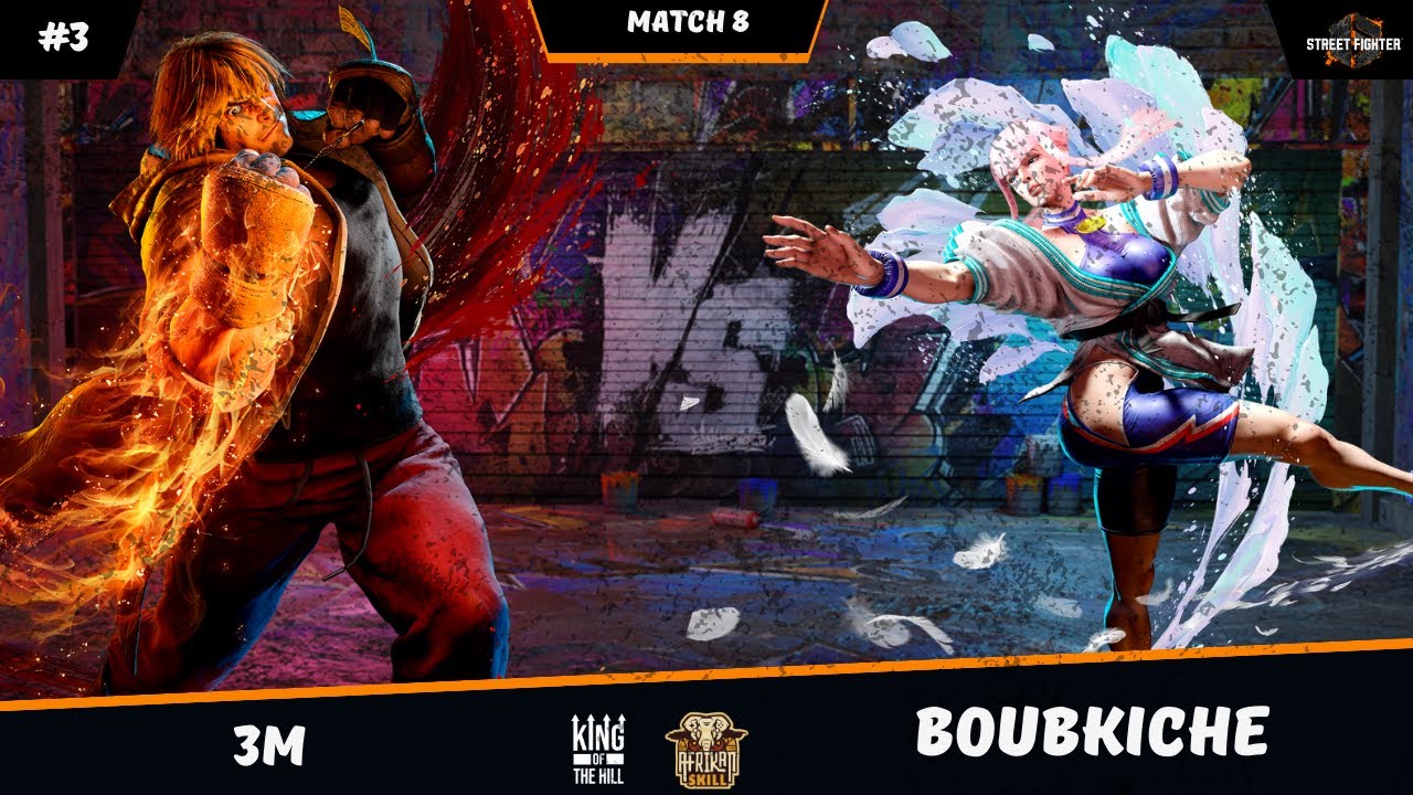 Street Fighter 6 | King of the Hill Online 3 | Top 8 3M vs Boubkiche - YouTube