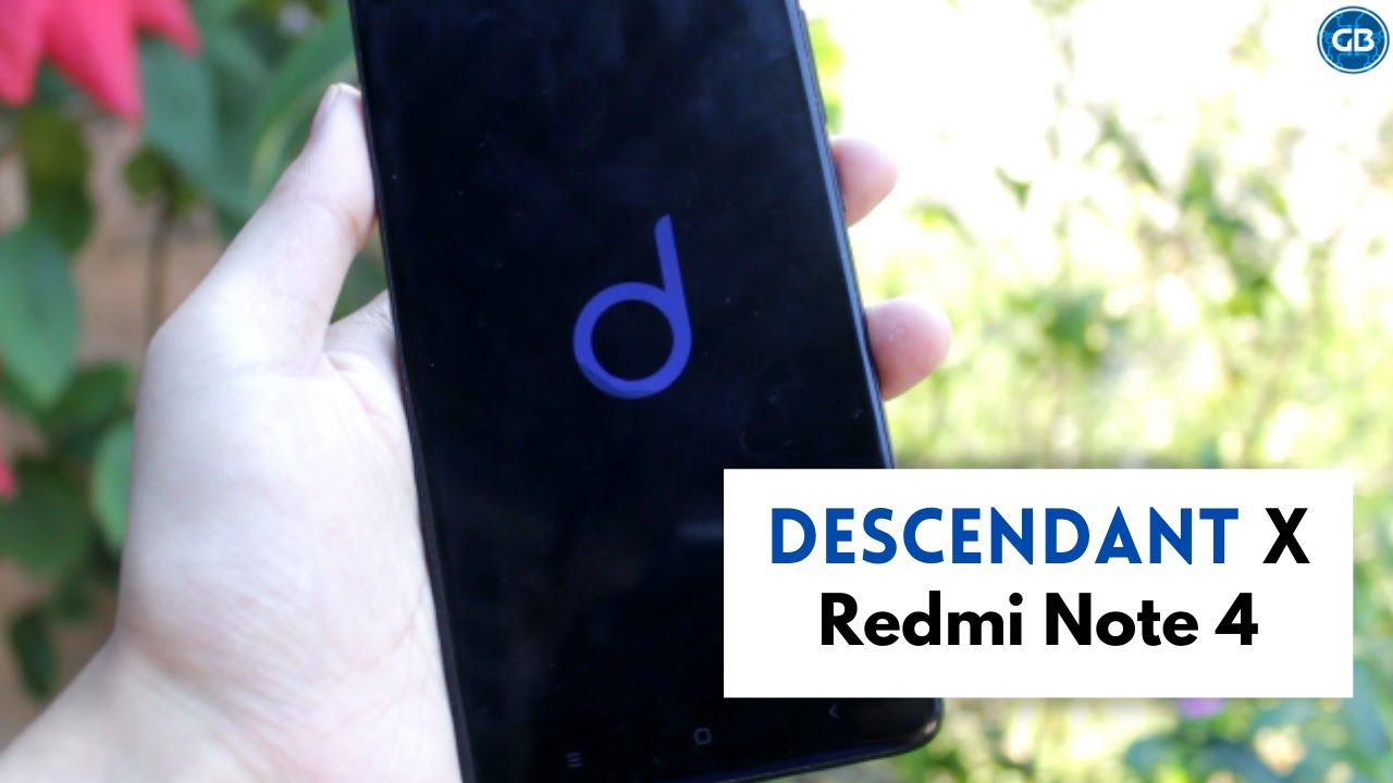 Descendant X Rom For Redmi Note 4 | Android 10 | Review - YouTube