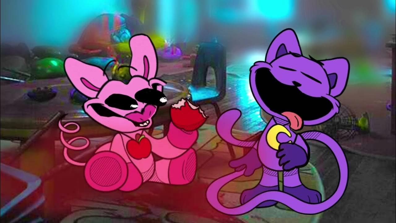 Smiling CRITTERS CatNap STORY Poppy Playtime Chapter 3 (FNF Speedpaint?) - YouTube