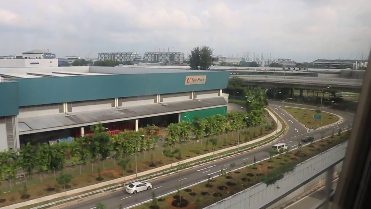 East West Line - EW29 Joo Koon to EW33 Tuas Link - YouTube
