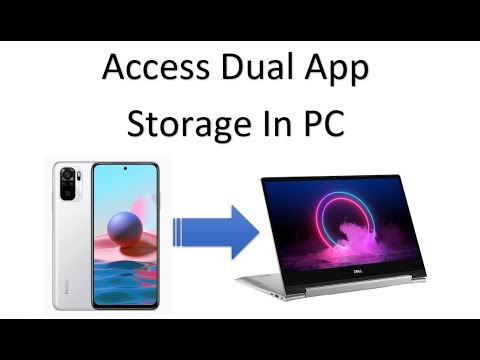 Dual App Storage PC Location | Redmi Note 10 | HD - YouTube