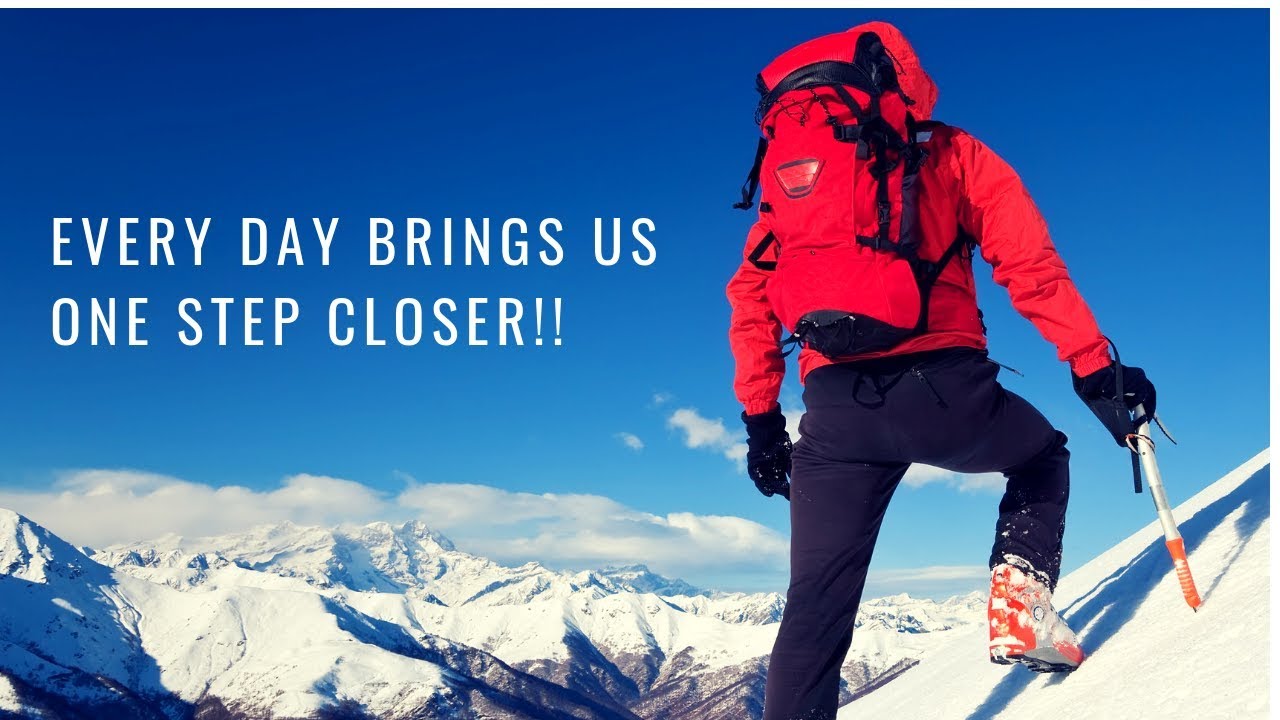 Every day brings us one step closer! - YouTube