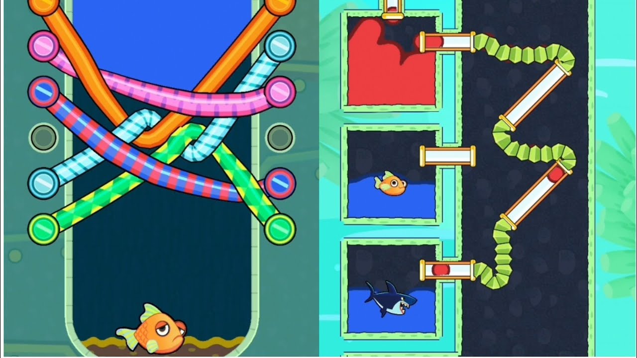 Save the Fish 1251-1255 Levels - YouTube