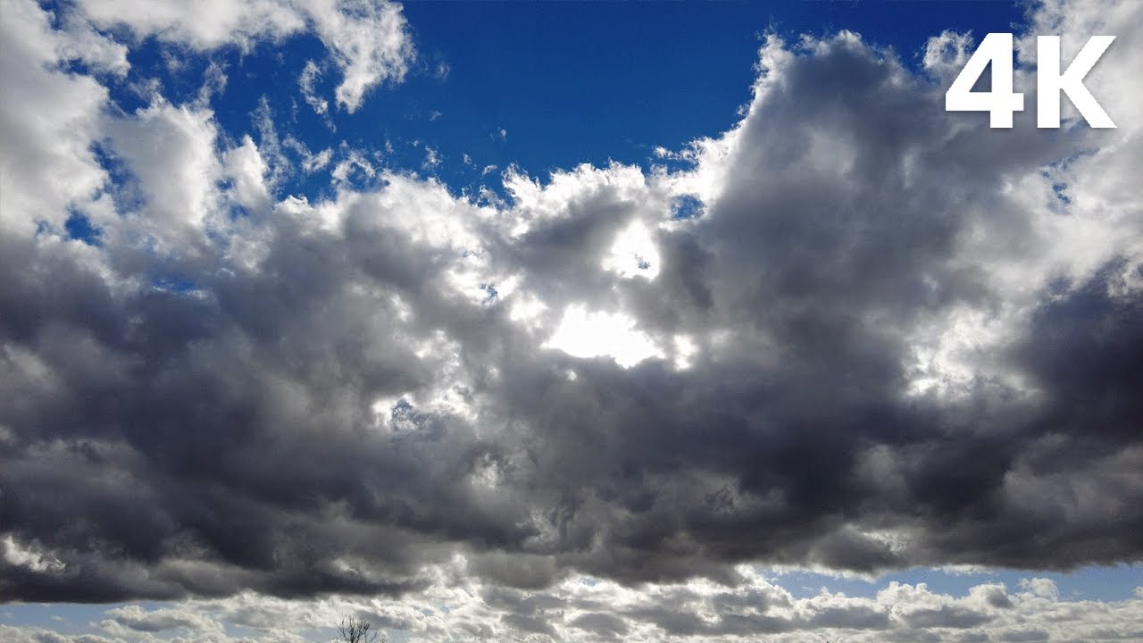 Grey heavy clouds loom on a walk after rainfall (Nature Visualizer ...