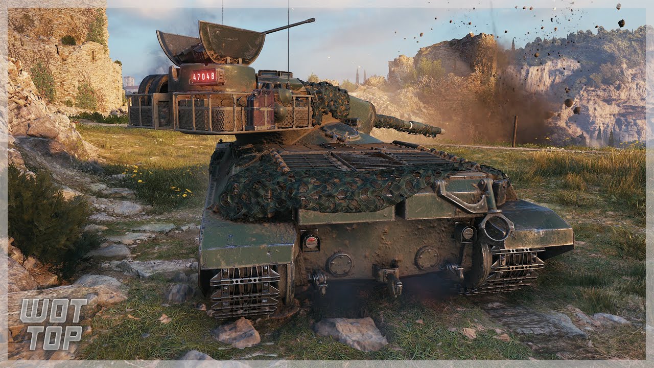 Gryphon - Mines Control - World of Tanks - YouTube