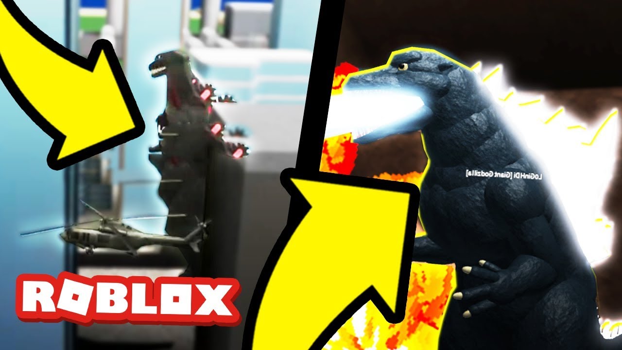 GODZILLA TAKES OVER ROBLOX! - YouTube