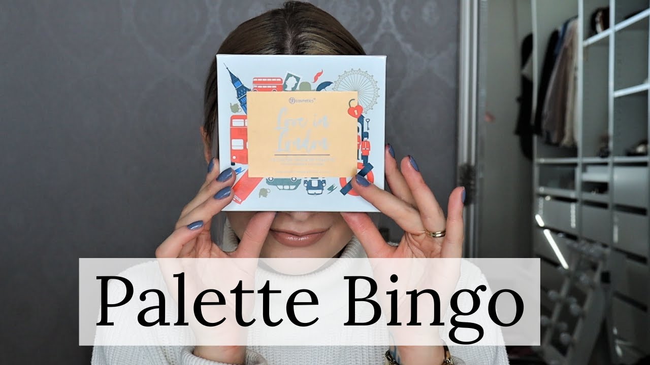 PALETTE BINGO | BH Cosmetics Love In London - YouTube