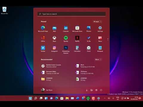 Hands on with Windows 11 Insider Preview Build 22449 - YouTube