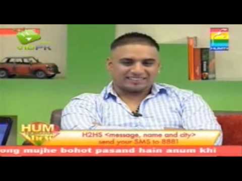 Imran Khan (singer) - Hum 2 Humara Show 2/5 (HUM TV) - YouTube