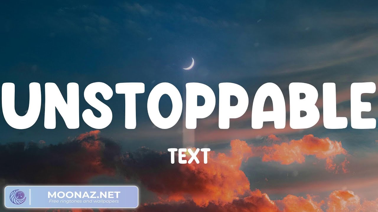 Unstoppable - Sia (Lyric Video) - YouTube