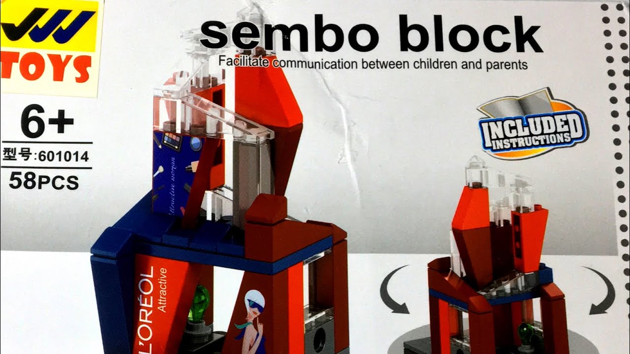 Lego Sembo Block Miniatur - YouTube