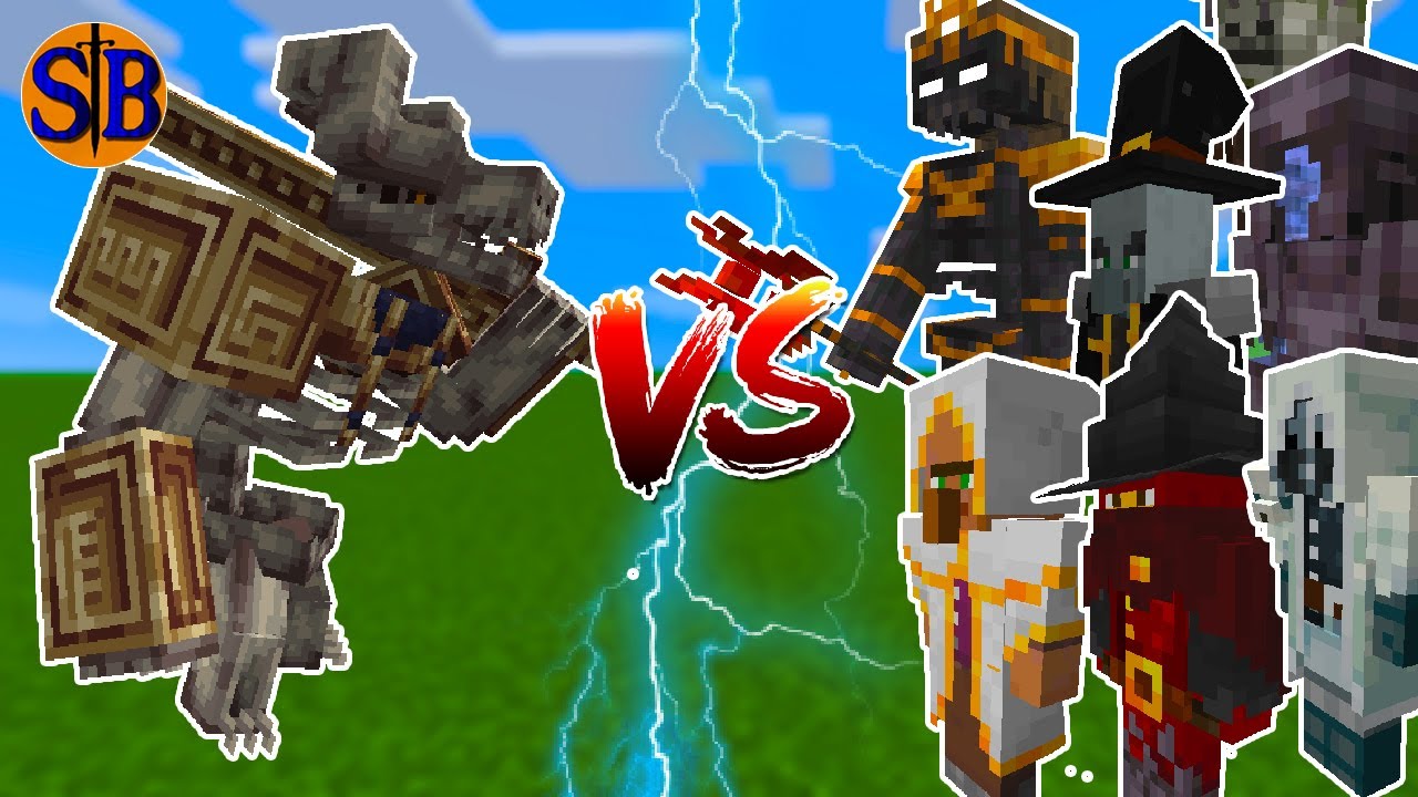 Kobolediator(L_ender's Cataclysm) vs Iron Spell's and Spellbook | Minecraft Mob Battle - YouTube