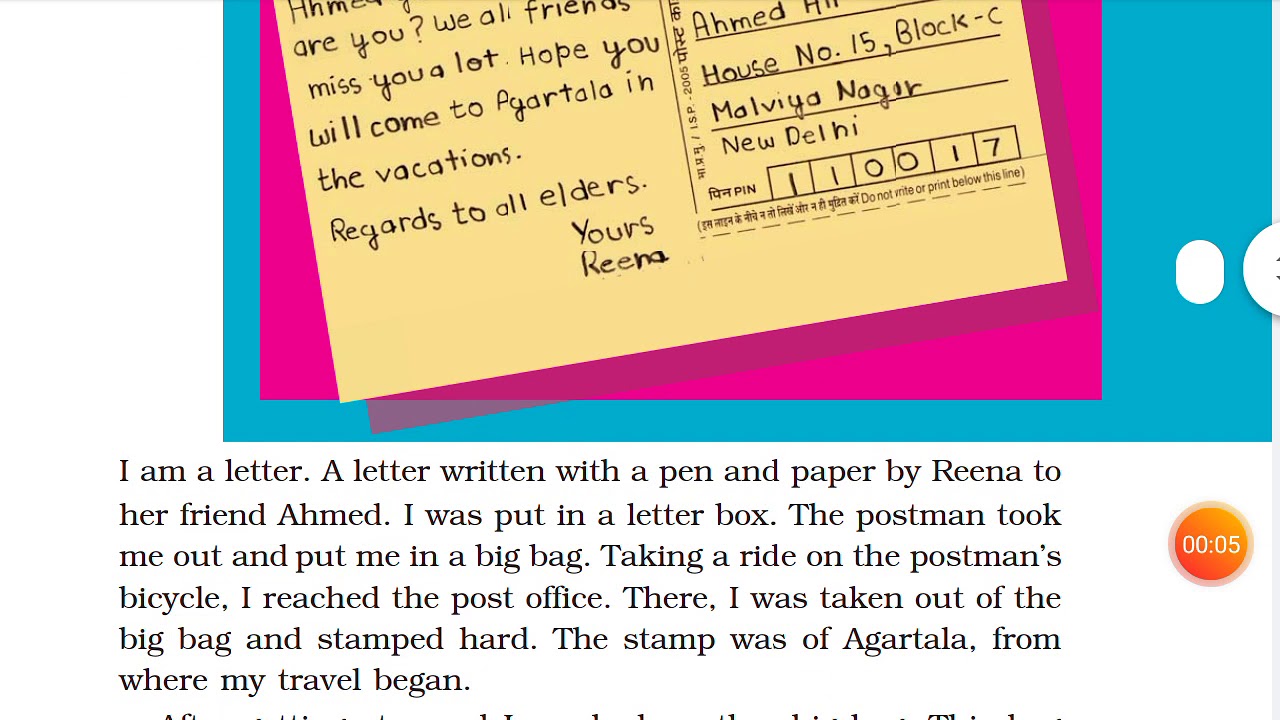 HERE COMES A LETTER CLASS 3 EVS NCERT YouTube here-comes-a-letter-class-3-evs-ncert-youtube
