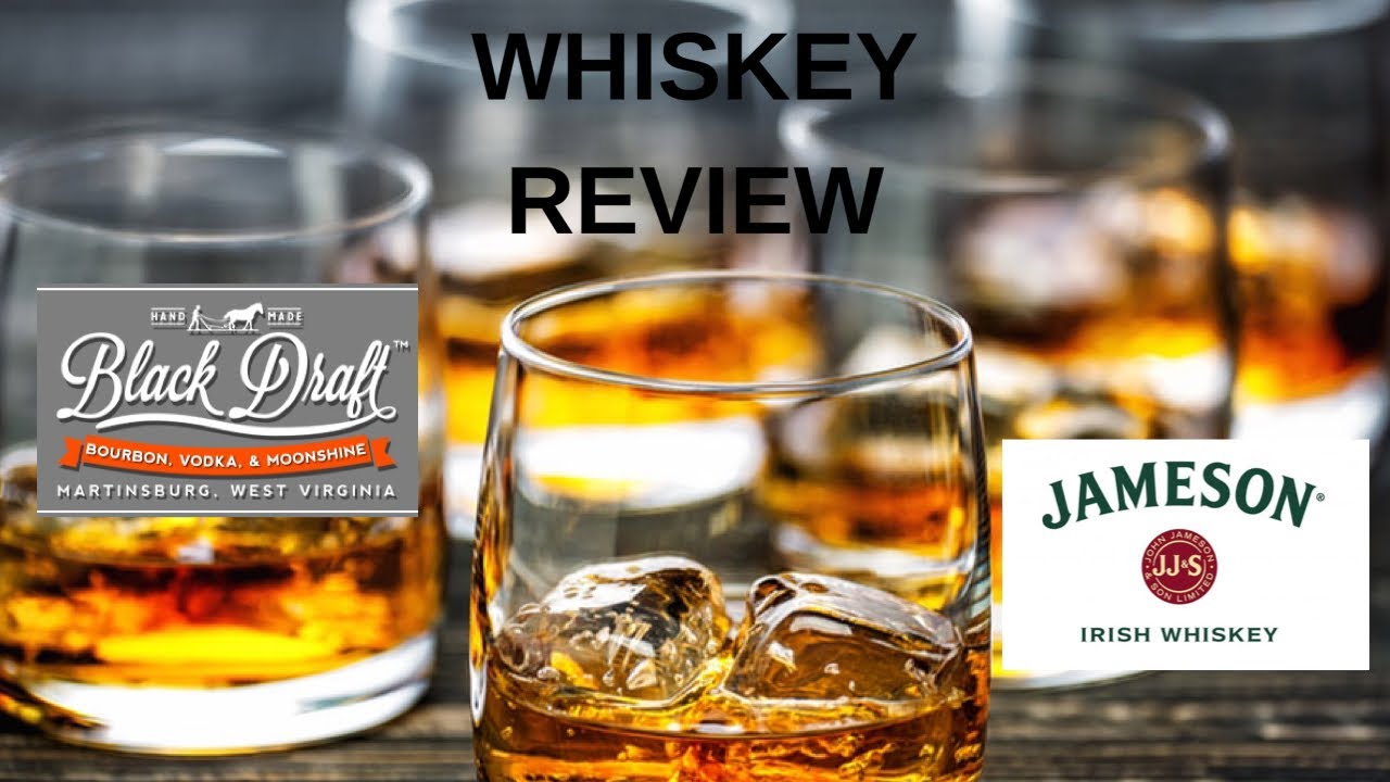 Jameson and Black Draft Whiskey Review - YouTube