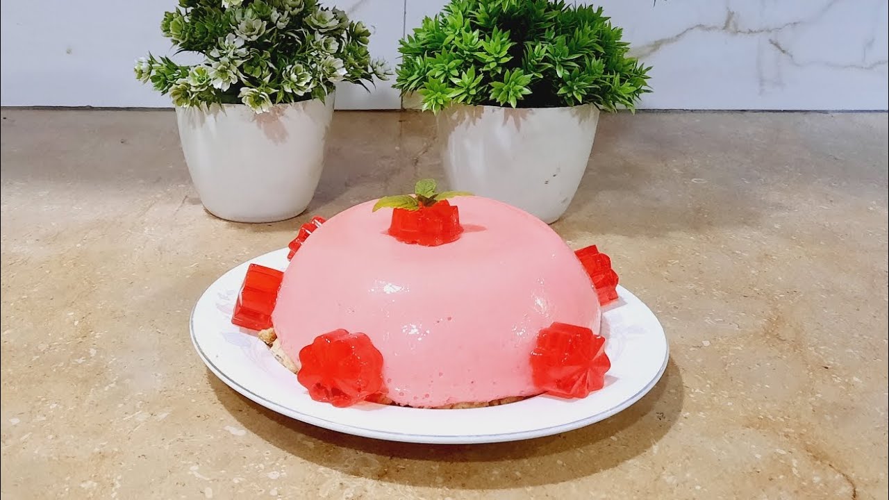 Jelly pudding | Blend just 3 ingredients & delicious dessert ready ...