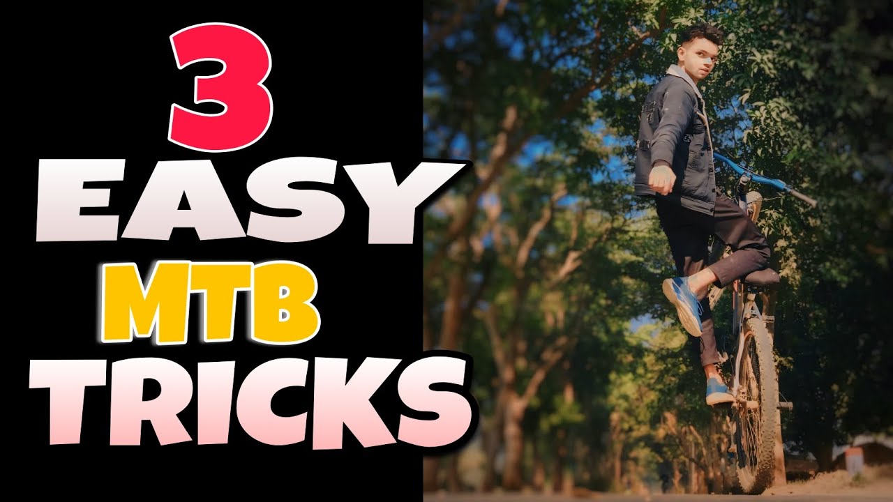 3 EASY MTB TRICKS |subscribe for more content |#infinityriderzz # ...
