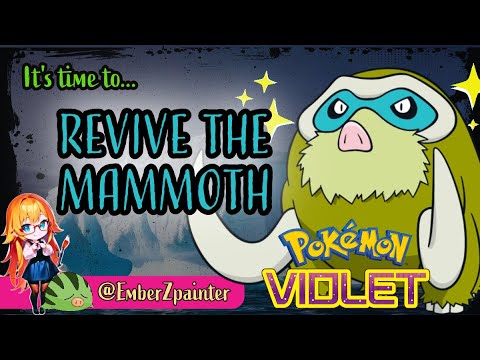 It is TIME to revive the MAMMOTH! Pokemon Violet: Teal Mask DLC - YouTube