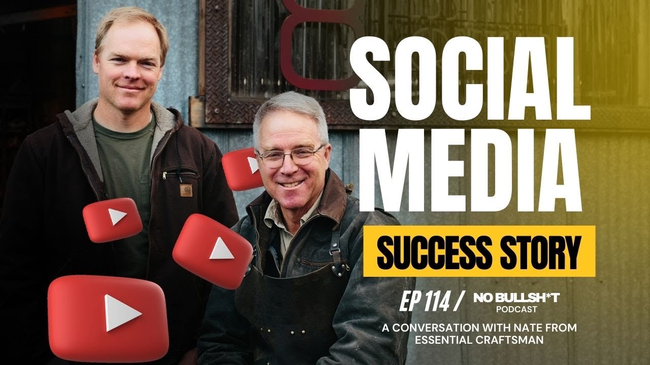 Social Media Success - Essential Craftsman Story | Ep. 107 Ft. Nate ...