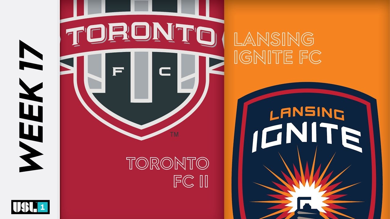 Toronto FC II vs. Lansing Ignite FC: July 19th, 2019 - YouTube