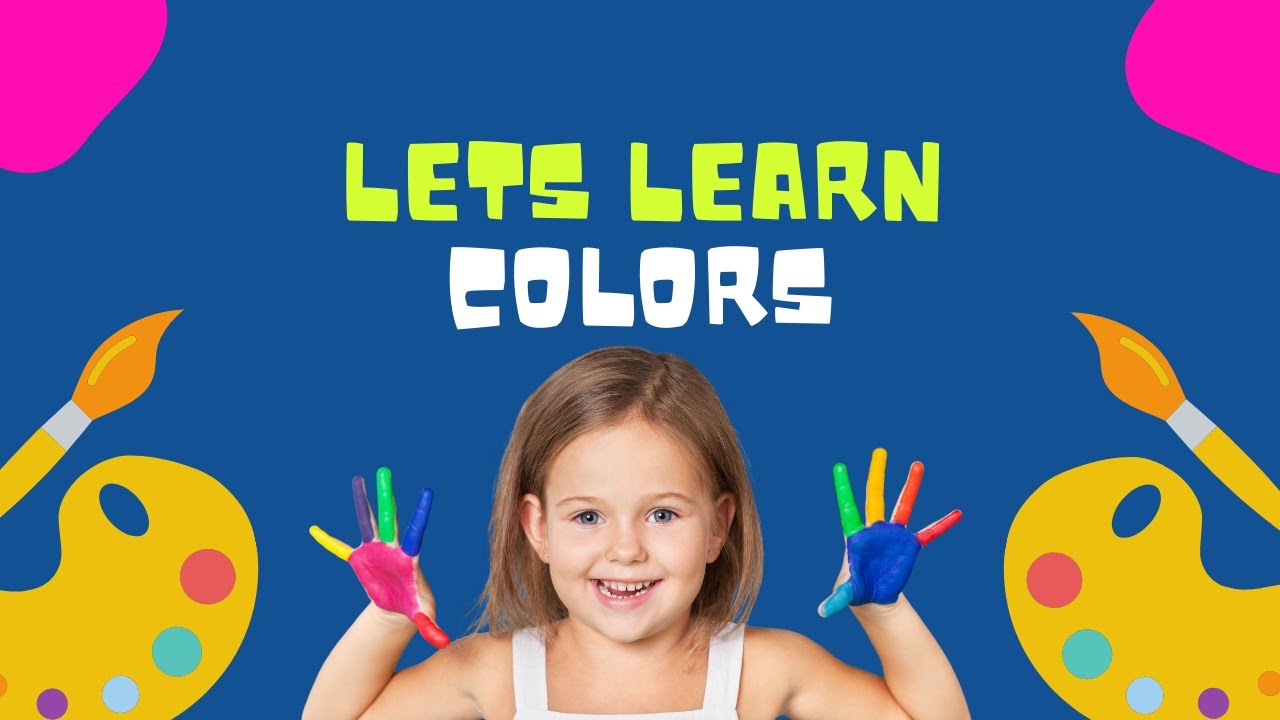 Learn Color For Kids #5 | Teach different color | Basic Colors Names ...