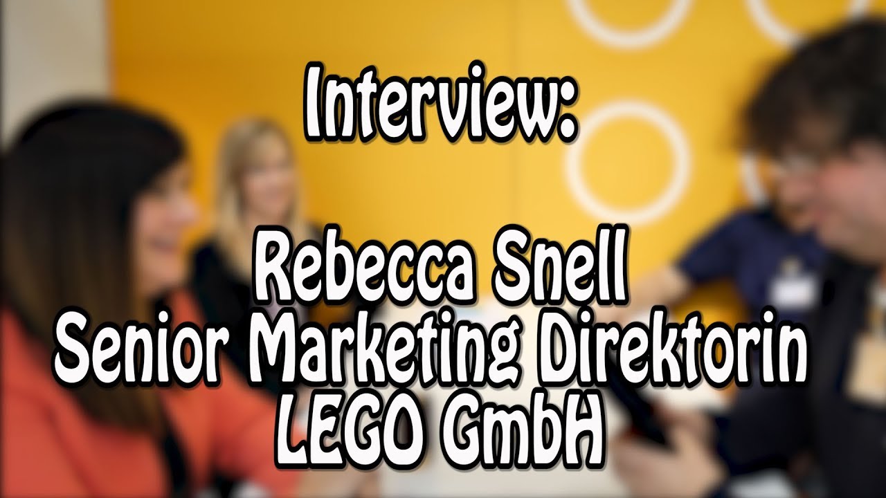 Interview (englisch): Marketing Direktorin LEGO GmbH Rebecca Snell ...