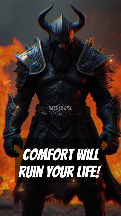 COMFORT WILL RUIN YOUR LIFE - Motivational Video #motivationalspeech # ...