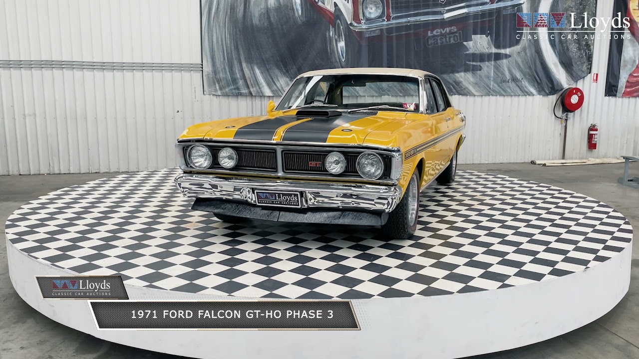 1971 Ford Falcon GT-HO Phase 3 - YouTube