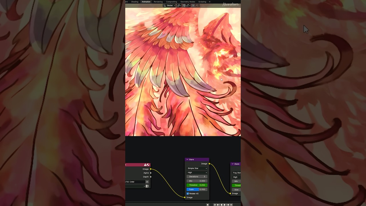 Phoenix Process - Blender 3D with Grease Pencil ️ - YouTube