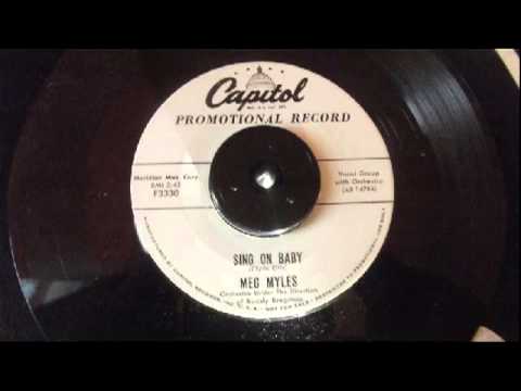meg myles sing on baby - YouTube