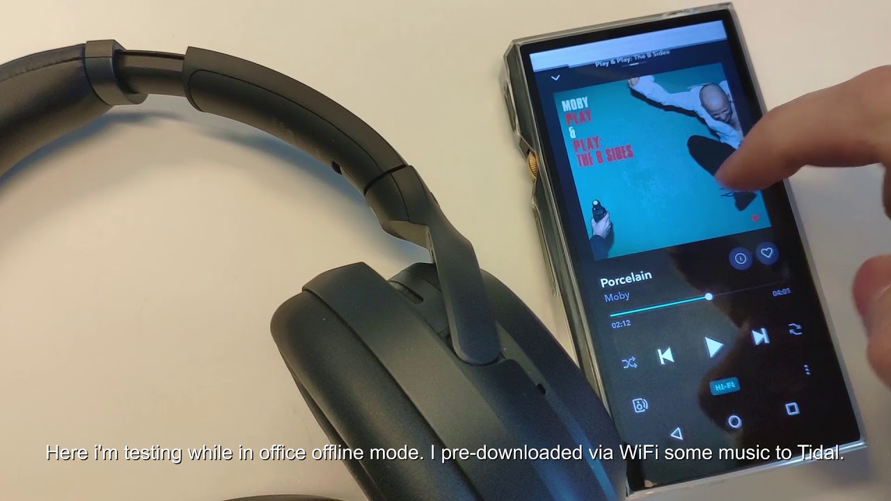 Fiio M11 hi res dac - unboxing, Tidal install, Sony XM3 blueooth connection - YouTube