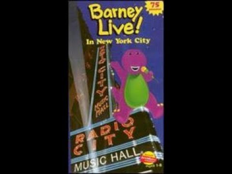 Barney Live! in New York City 2000 VHS